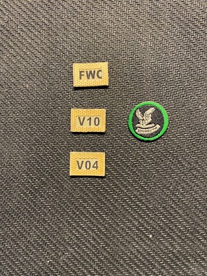 FBI HRT Hostage Rescue Team Patches 1/6th Scale Figure by Soldier Story ...