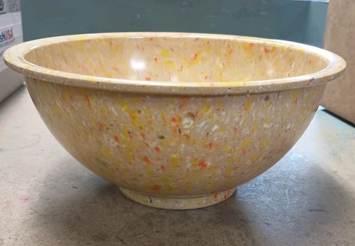 Vintage Texas Ware Mixing Bowl Melmac Melamine 118 Confetti Tan Pink ...