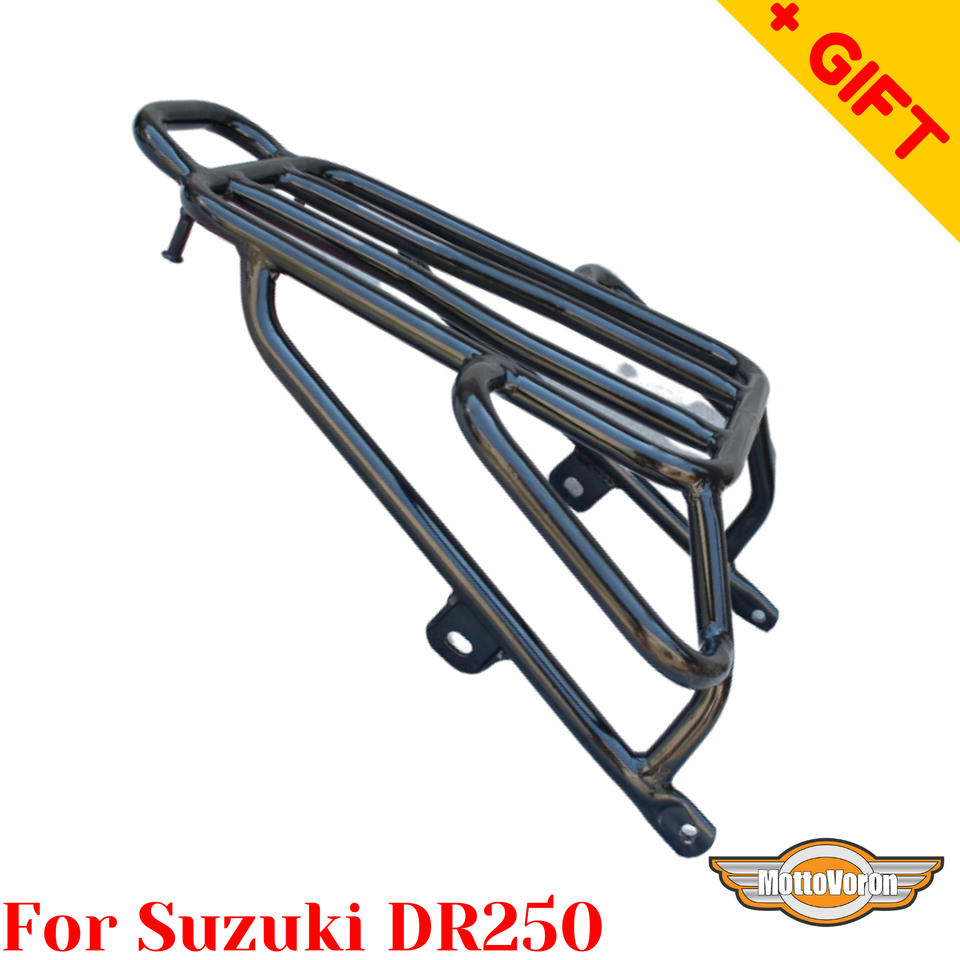 For Suzuki DR 250 rear rack Suzuki DR250 rear luggage rack, Bonus | eBay