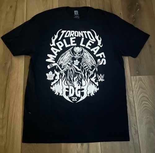 Toronto Maple Leafs x WWE Edge 2022 Limited Edition T-shirt. Adult ...