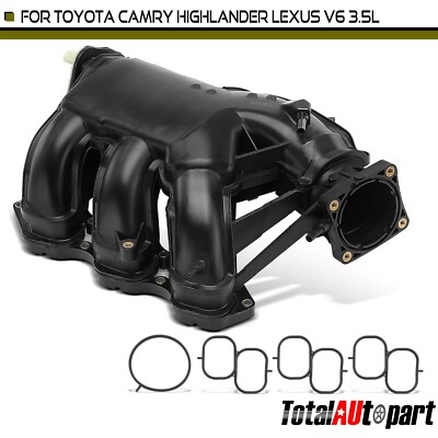 Intake Manifold w/ Gasket for Toyota Camry 2007-2017 Highlander 2008 ...