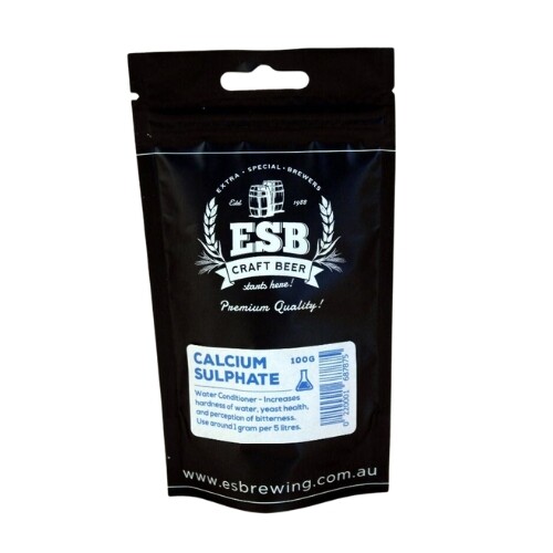 Calcium Sulphate ( food grade Terra Alba 1 for beer and wine) 100g ...
