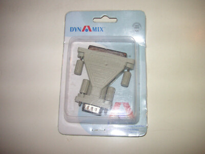 Dynamix PC Modem Mouse Adapter Model A-D9MD25F (DB9 Male/DB25 Female ...