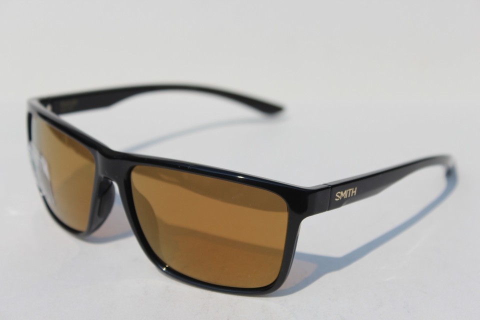 SMITH OPTICS Riptide POLARIZED Sunglasses Black/ChromaPop+ Bronze $229 ...