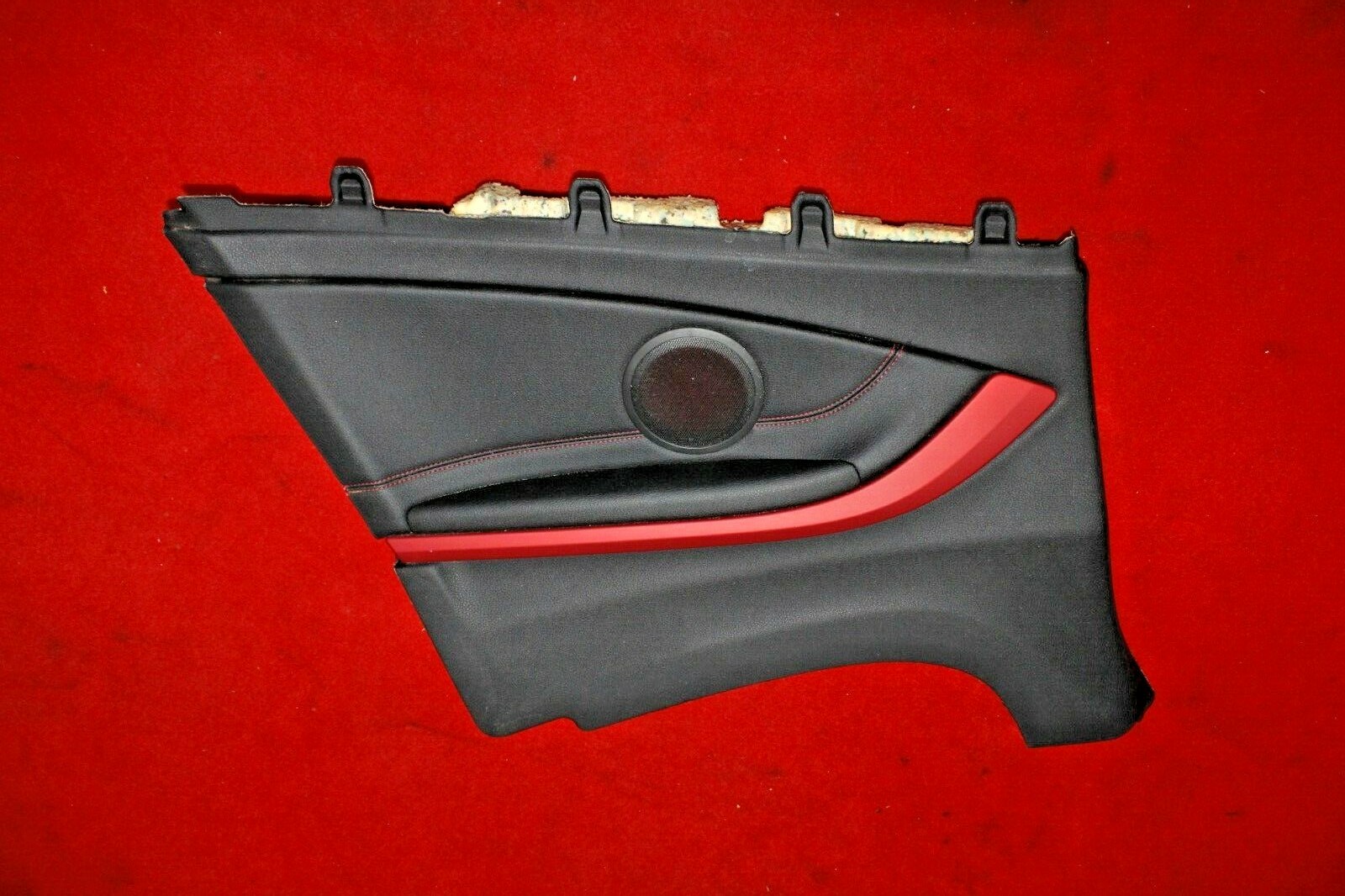 Rear Left Panel Cover Armrest Sensatec Black BMW OEM F33 428i 435i ...