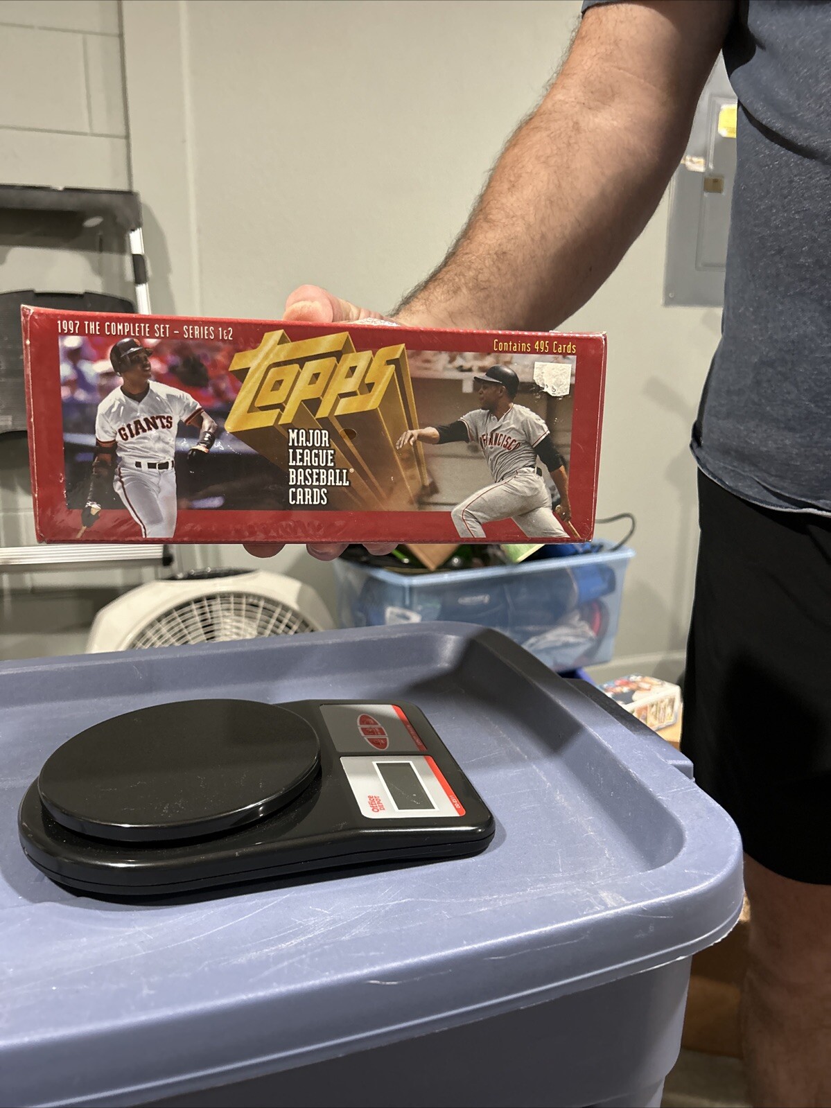 1997 Topps Series 1 & 2 Baseball Complete Set of 495 Cards Factory ...