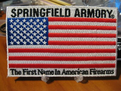 Springfield Armory Gun Patch 4.5" x 3" The First Name In American ...