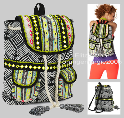 Zumba BACKPACK Duffel Tote Bag-Gym-Travel STYLISH, SPACIOUS & DURABLE ...