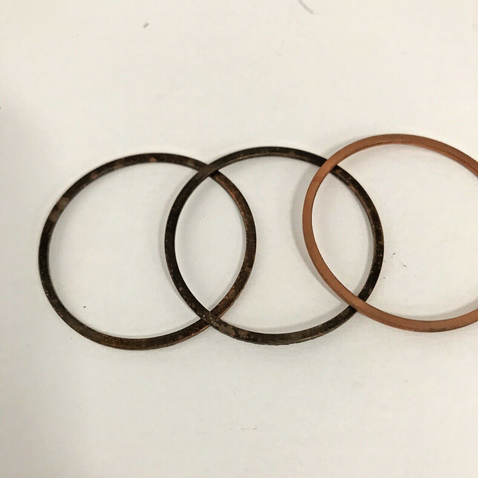THREE (3) ORIGINAL GRACO # 158429 COPPER GASKETS FOR GRACO PUMP ...