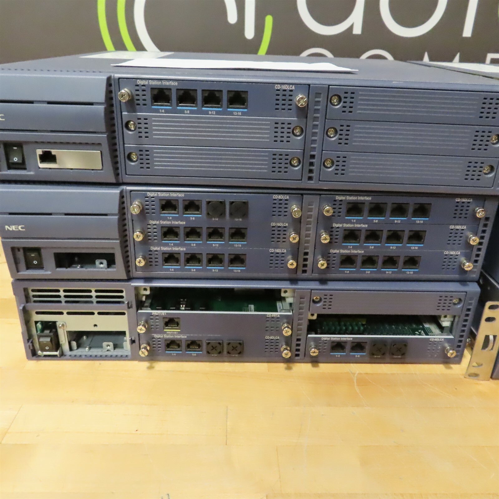 NEC SV8100 or SV8300 CD-4DIOPA, 16DLCA VM100 CHS2U-US 17x Cards 6x ...