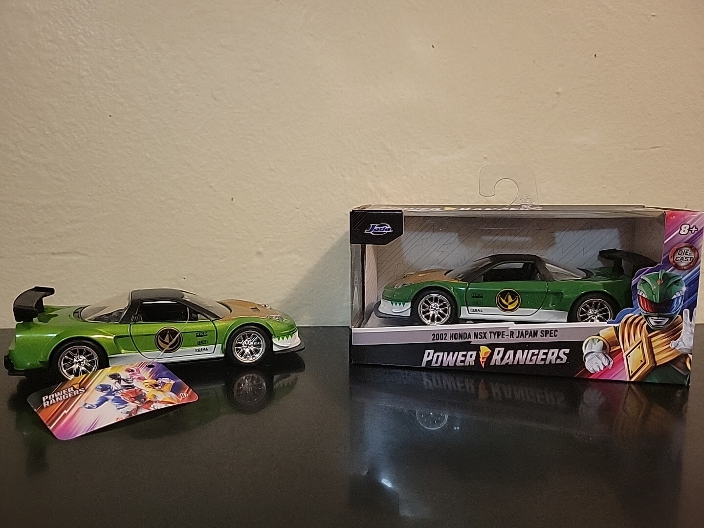 Jada Power Rangers Lot 2002 Honda NSX Type-R Japan Spec Green 1:32 ...