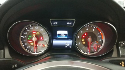 OEM Speedometer Instrument Cluster For Mercedes Cla-Class 2.0L AT 115K ...