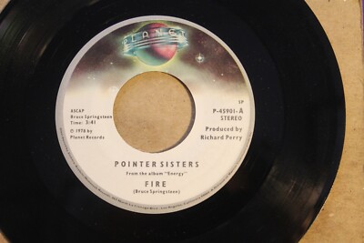 POINTER SISTERS---FIRE. (1978 TOP SONG) | eBay