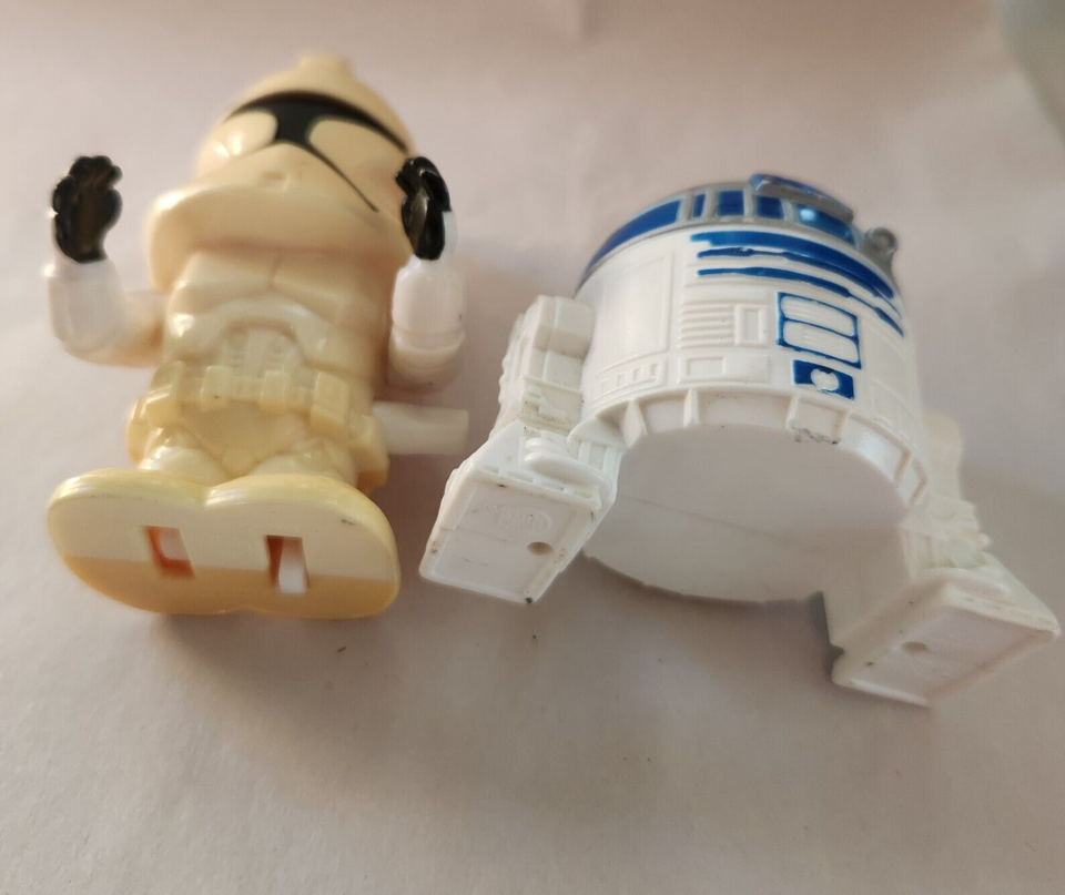 2005 Star Wars Burger King Boba Fett Walker & R2-D2 Cake Toppers | eBay
