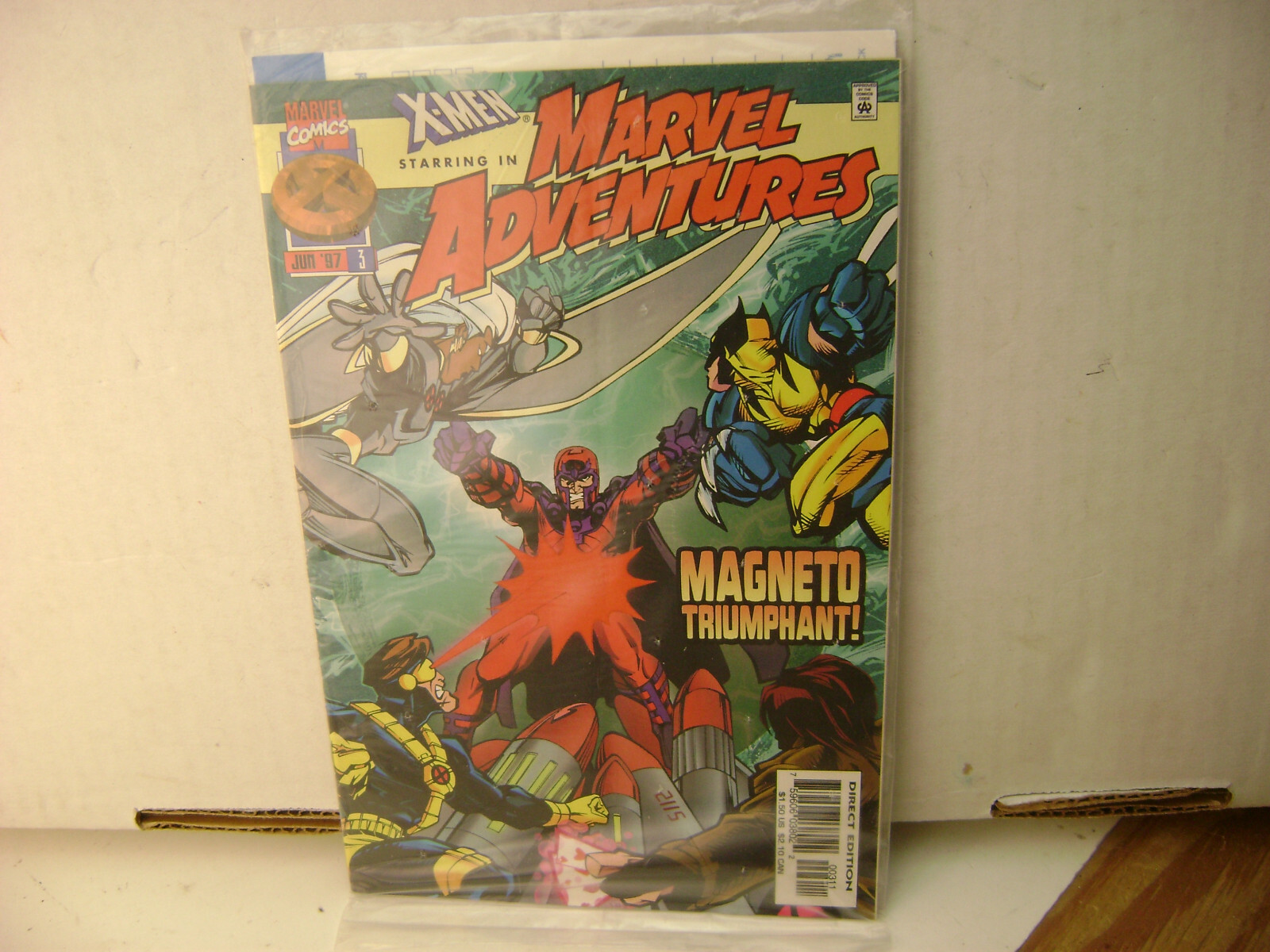 marvel Comics direct edition jun 1997 #3 magneto marvel adventures new ...