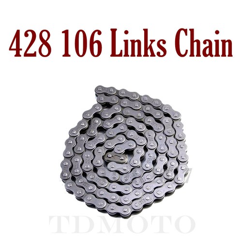 428 Drive Chain 106 Links With Connecting Master Link Motorcycle | eBay