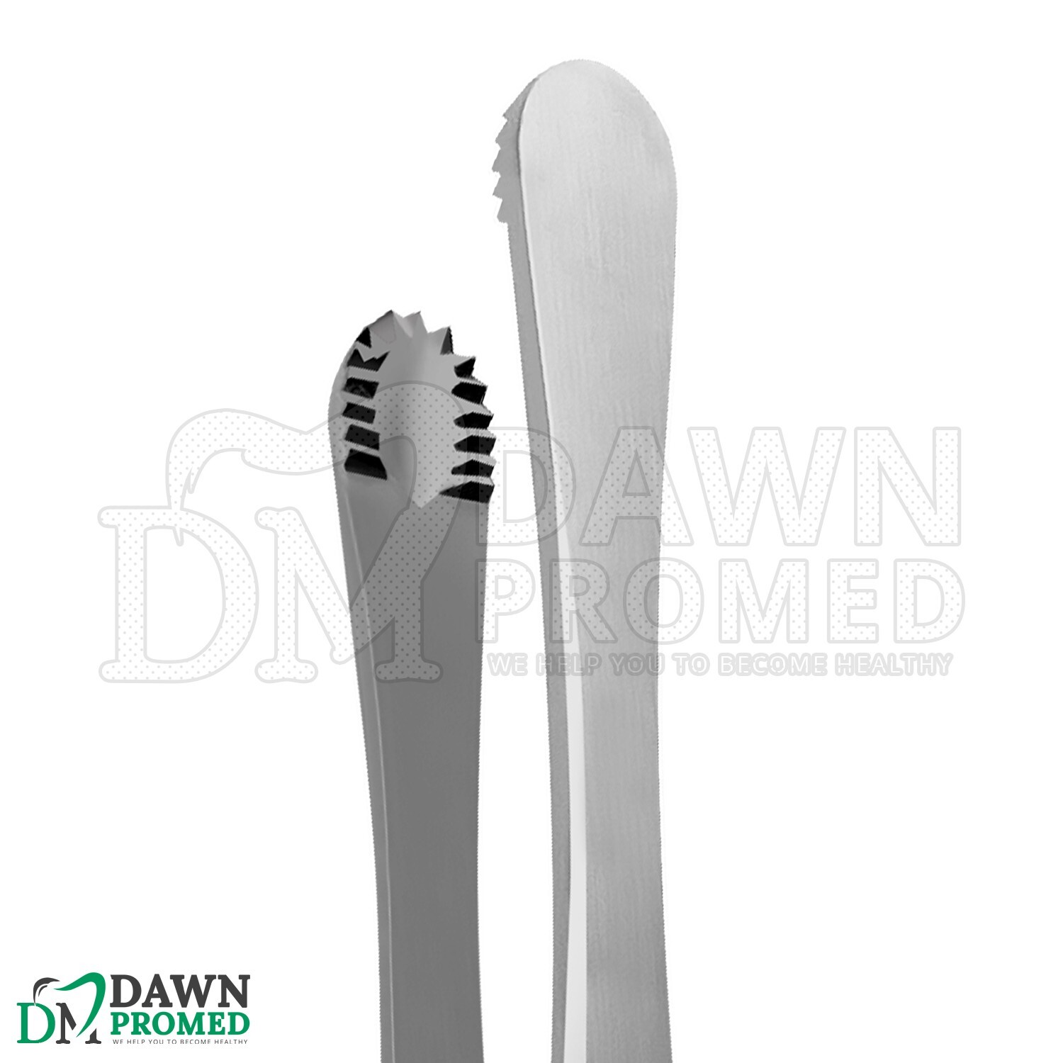 Russian Tissue Forceps 8" 5 Pcs Set Round Serrated Tips Surgical ...