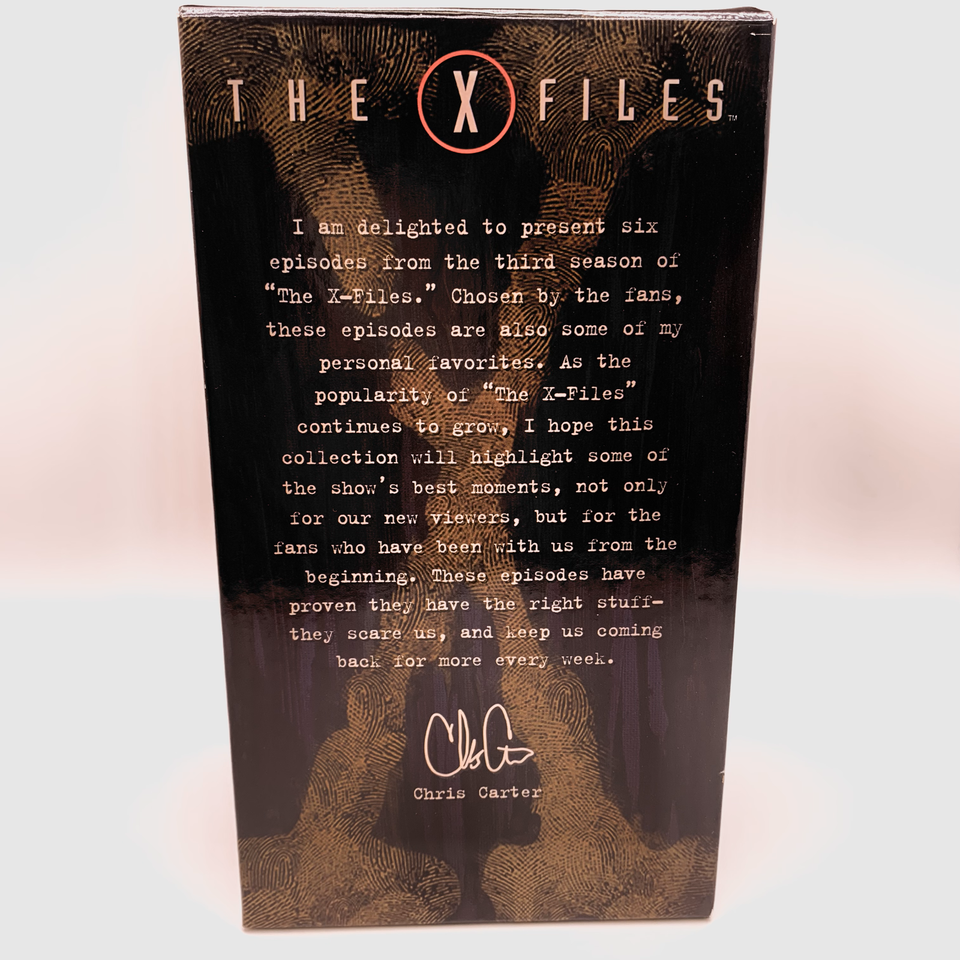 X-Files VHS Boxset E 1996 | eBay