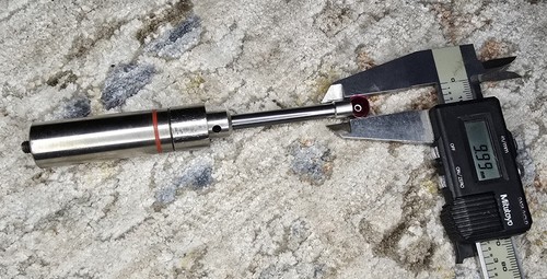 Zeiss M5 Extended CMM Probe 10mm Ruby Ball 60mm Carbide Stem 140mm ...