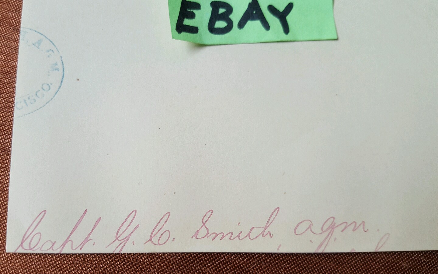 William Mackey Wherry Autograph Letter 1872 Orders Gen Schofield | eBay