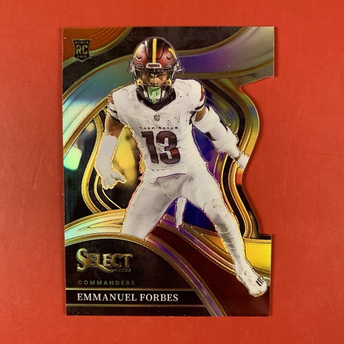 2023 Panini Select Die Cut Red & Yellow Emmanuel Forbes card #270 RC ...