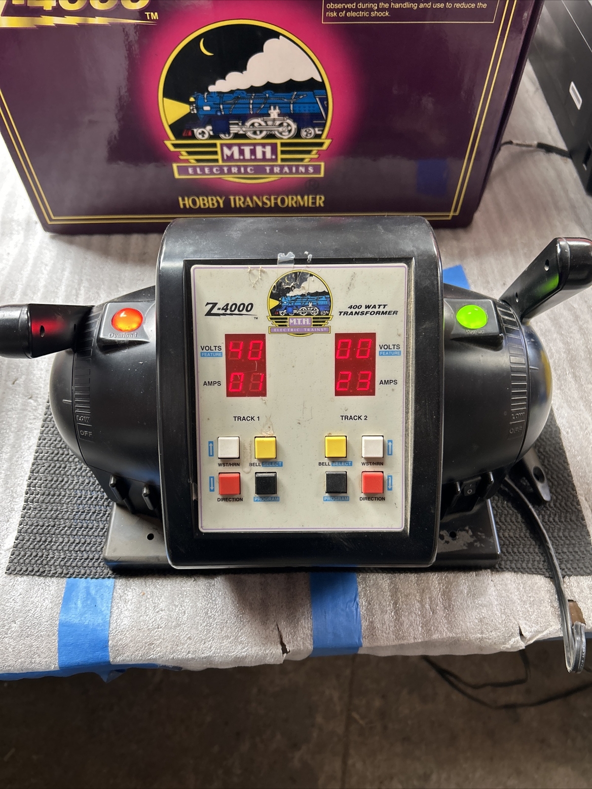 MTH Z-4000 400W Transformer - 404000 for sale online | eBay