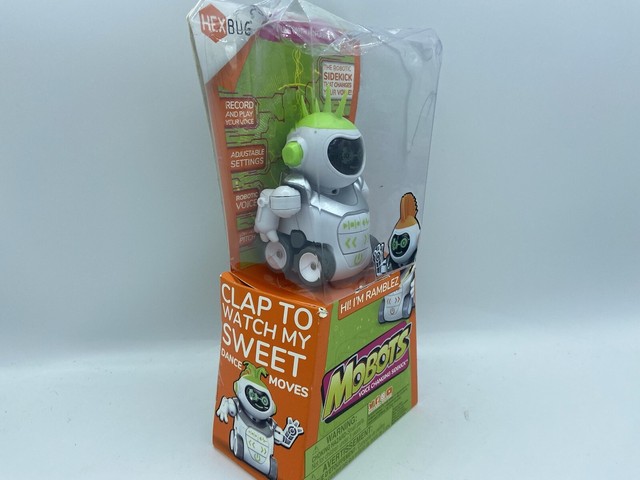 HEXBUG MOBOTS Ramblez - Recording and Talking Robot Kit With Lights ...