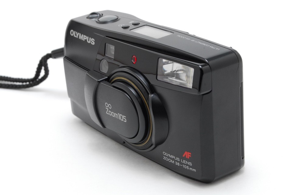 [TOP MINT]Olympus Infinity Zoom 105 Black Point & Shoot 35mm Film from ...