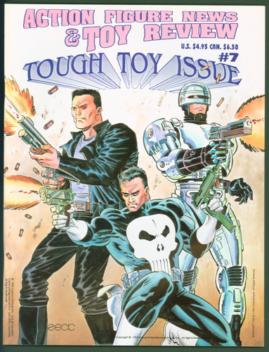 Action Figure News & Toy Review #7 VTG 1992 Terminator/Punisher/Robocop ...