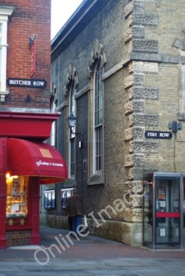 Photo 6x4 No Butchers in Butcher Row, Salisbury Logic suggesting that ...