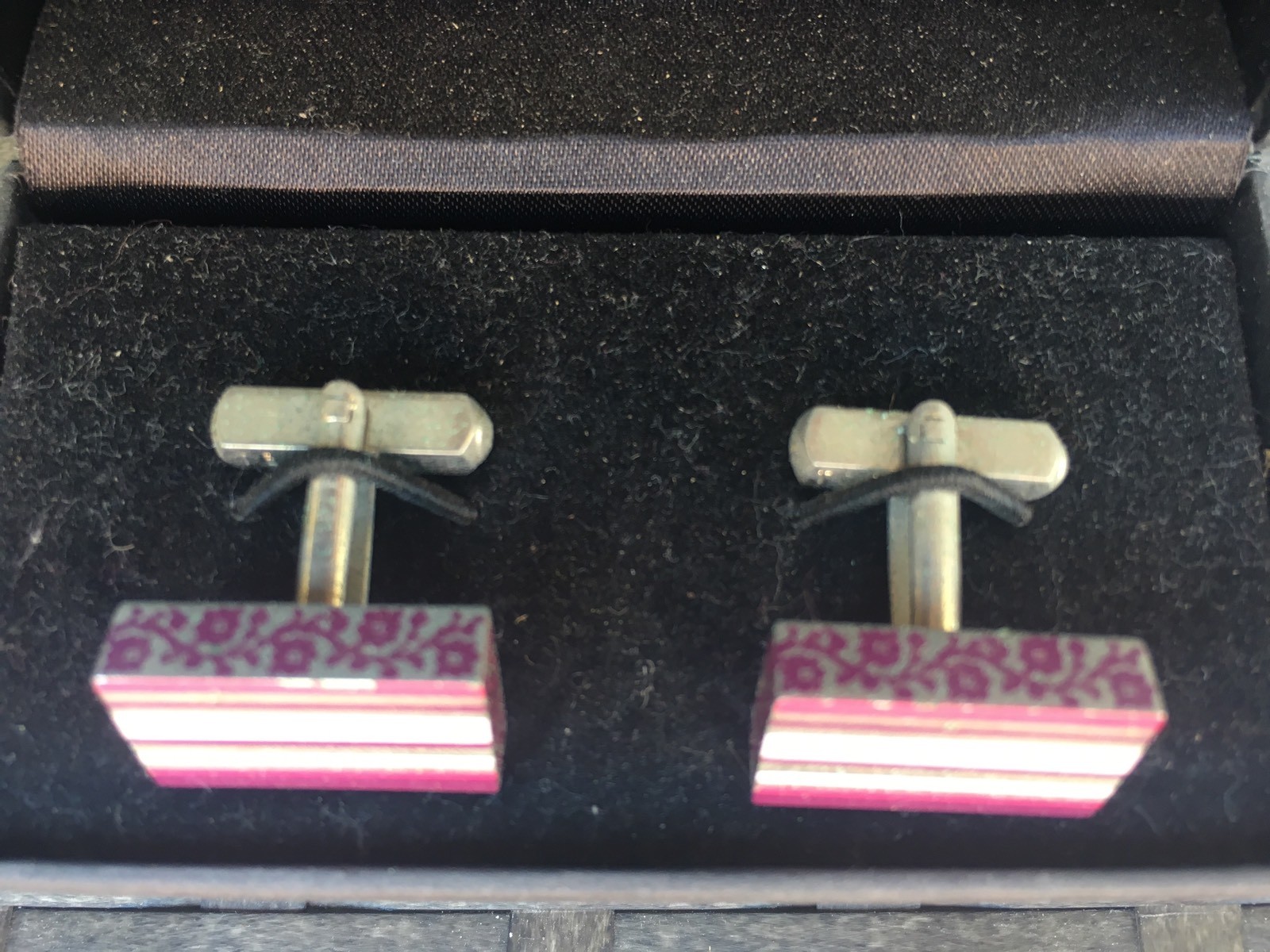 Ted Baker Stripe Printed Cufflinks. Were $130 NOW $50!! | eBay