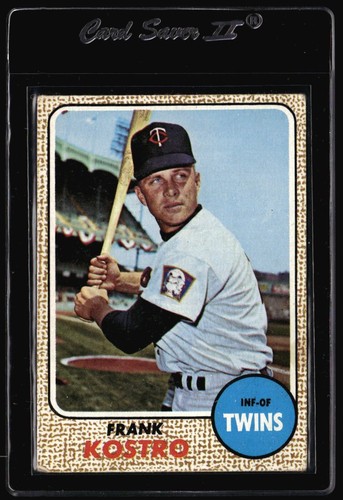 1968 Topps Frank Kostro #44 Minnesota Twins L1 | eBay