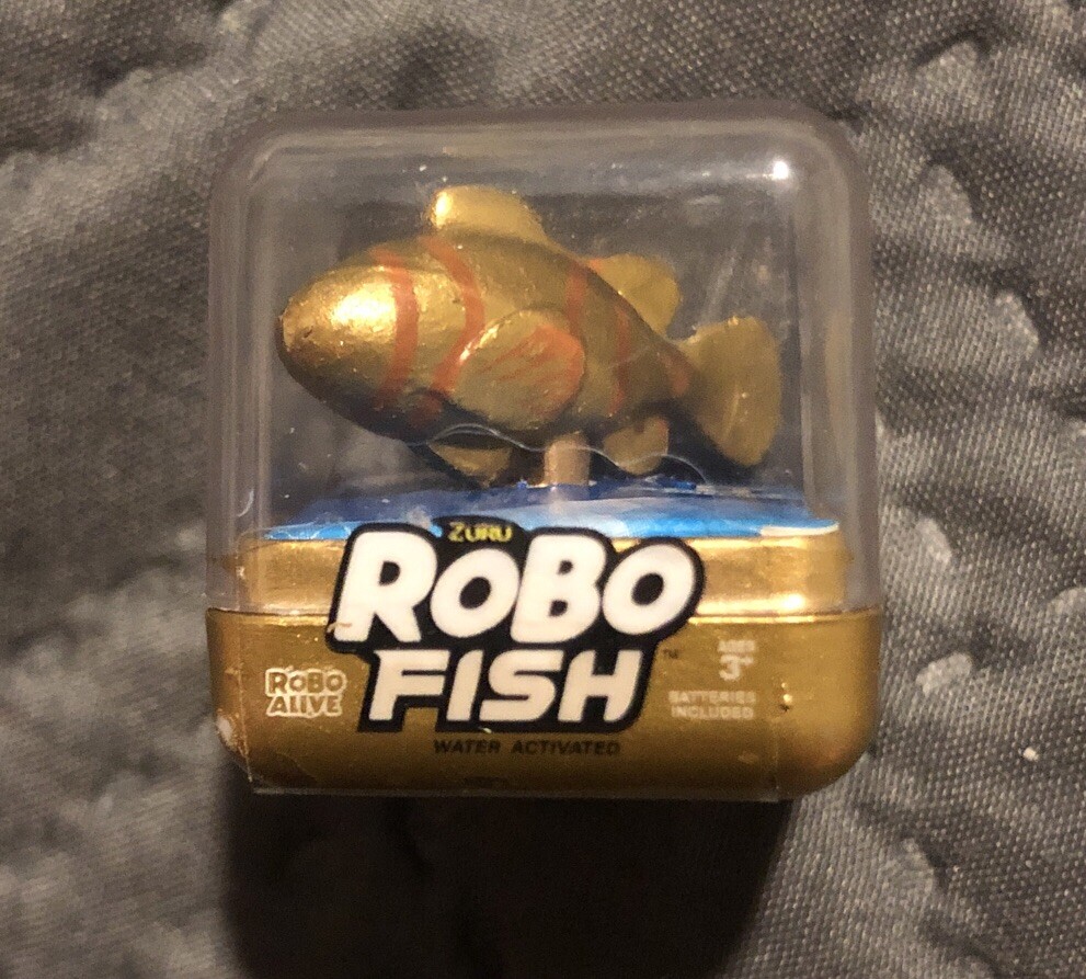 Mini Brands GOLD TOY ROBOFISH Series 2 Wave 2 | eBay