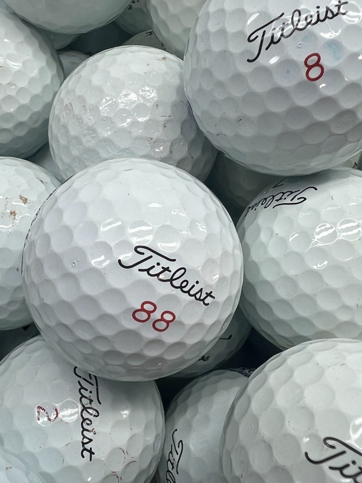 100 Titleist Pro V1x Used Golf Balls - 2A/3A Hit-A-Way Value AA / AAA ...
