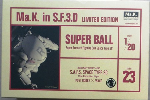 PH Wave Super Ball SAFS Space Type 2C 1/20 Scale Kit SF3D Maschinen ...