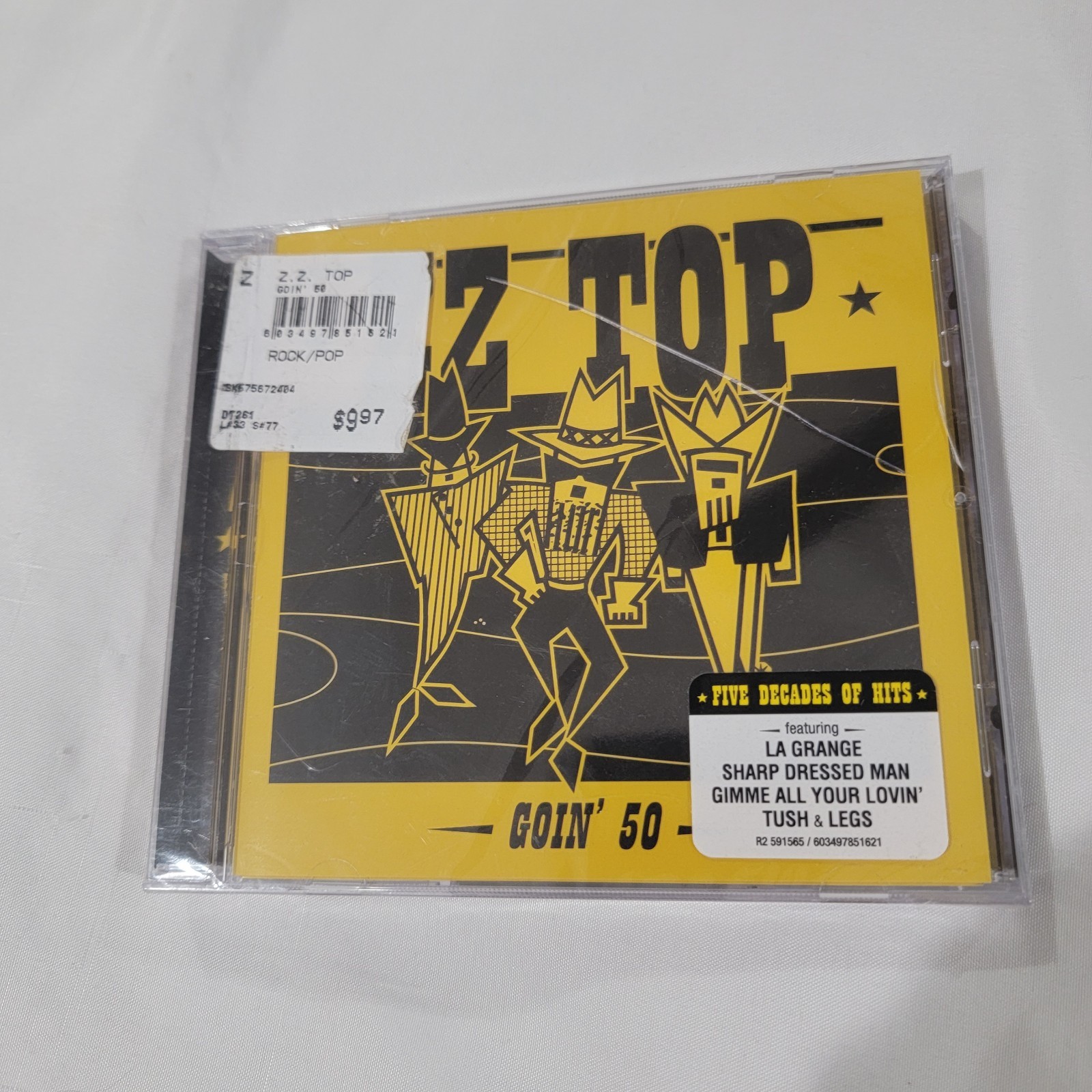 Zz Top Goin 50 Cd New Sealed 2019 | eBay