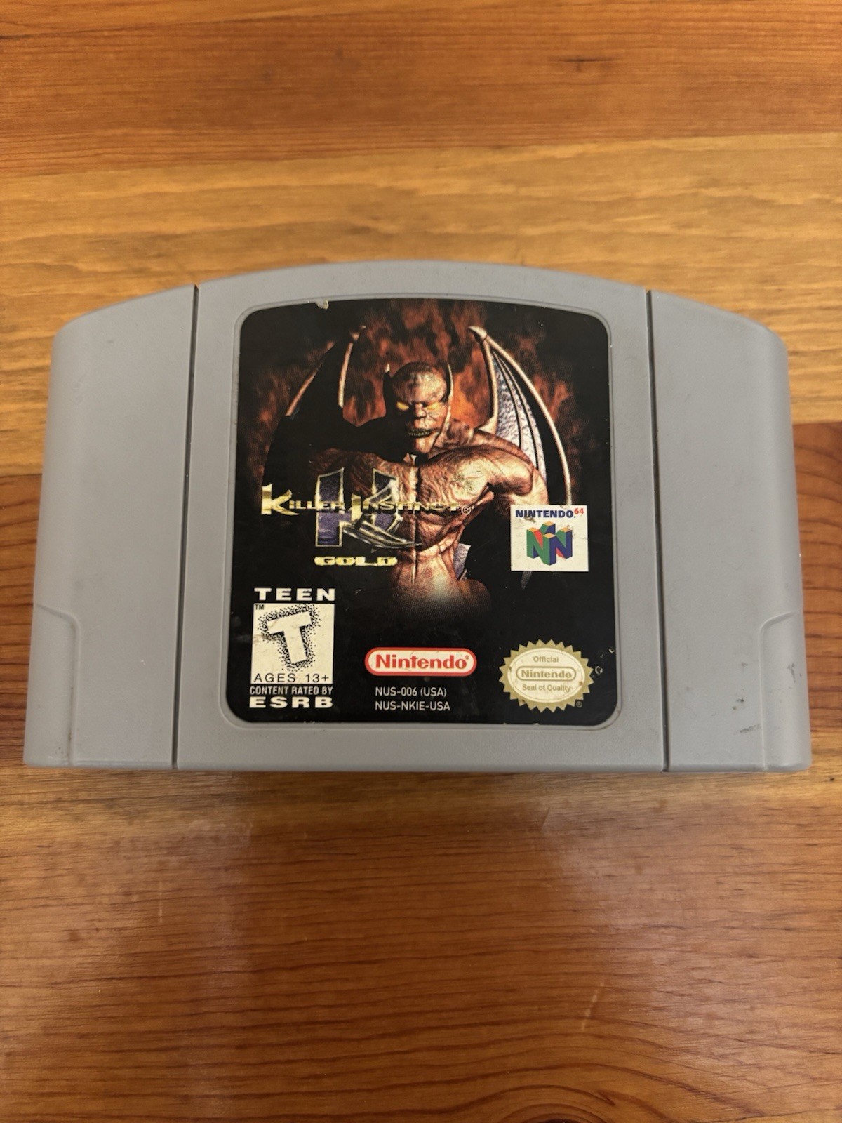 Killer Instinct Gold (Nintendo 64, 1996) TESTED Authentic WORKS N64 | eBay
