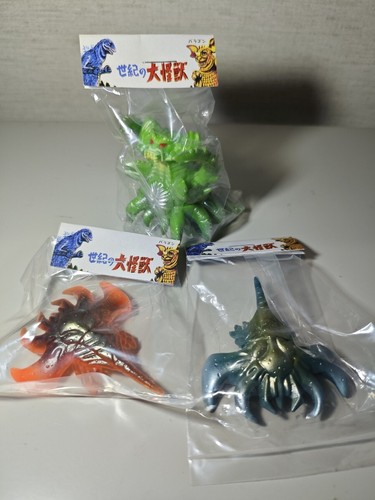 Marugacha Marusan Destroyah Collective Crawl Mini Sofubi Sofvi Sofubi 3 piece Se | eBay