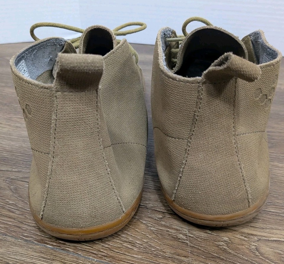 Vivobarefoot Gobi Shoes Mens EU 47 US 13 Beige Suede Desert Boots ...