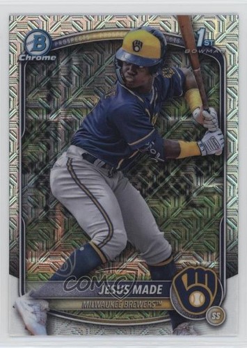 2025 Bowman Chrome Prospects Mega Box Mojo Refractor Jesus Made Bcp 50