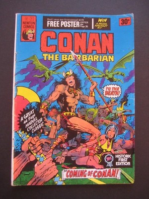 1975 CONAN THE BARBARIAN #1 AUSTRALIAN NEWTON COMIC | eBay Australia