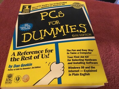 PC for Dummies 6th Edition Book | eBay