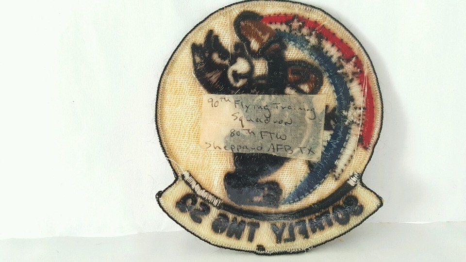 USAF 90th Flying Training Squadron Color Patch. Sheppard AFB Texas 4 3 ...