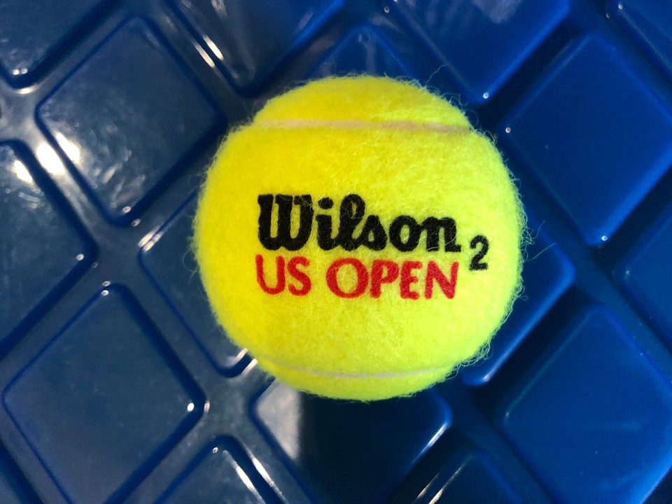 Roger Federer Signed Autographed Wilson US Open Tennis Ball, Beautiful ...