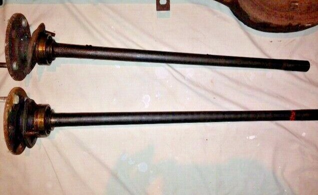 1957 CHEVY DIFFERENTIAL REAR END W/ AXLES & BACKING PLATES Rat Hot Rod ...