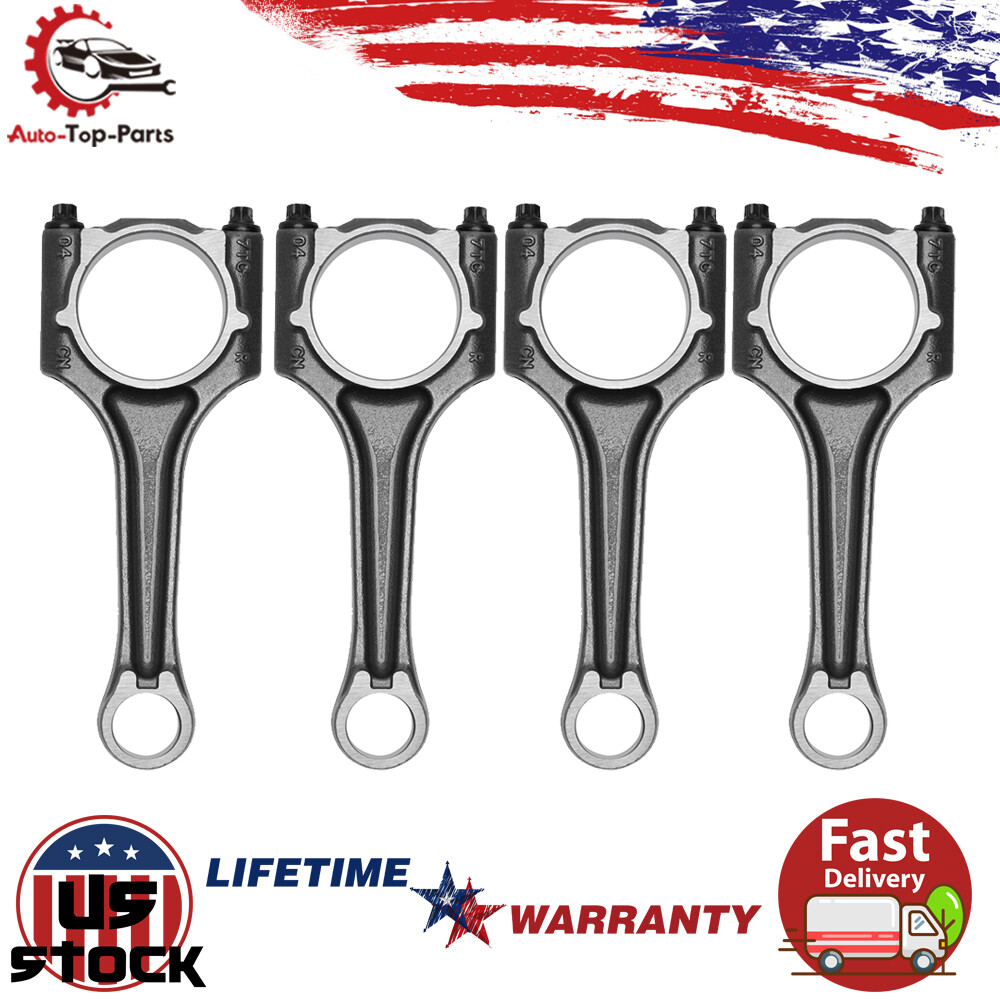4X Connecting Rods For VW Tiguan AUDI A4 A5 Q3 Q5 TT 2.0T 06H198401D ...