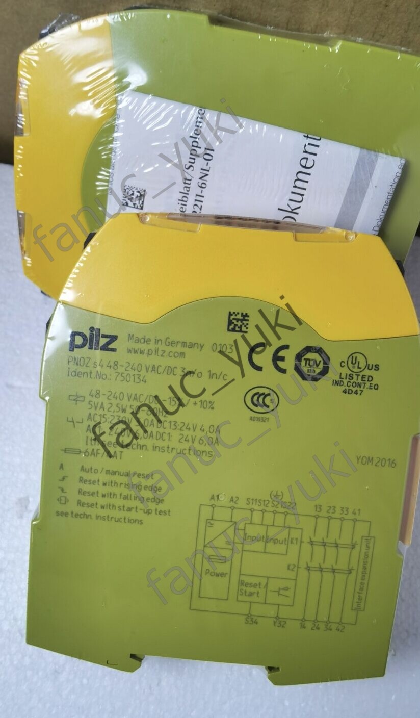 1 PCS 750134 PILZ Safety relay 750134 Brand New In Box By DHL Fast ...