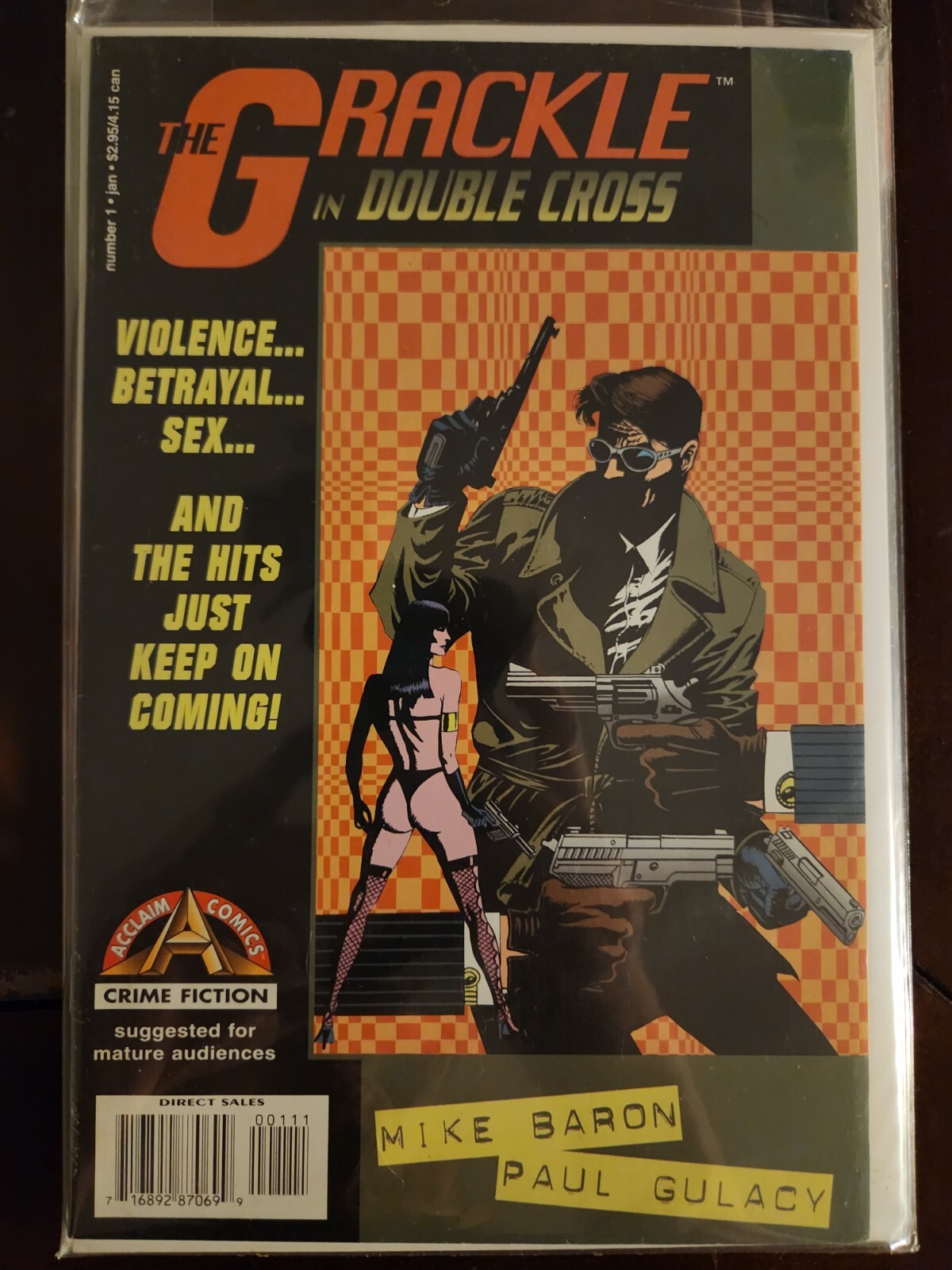 The Grackle #1 1997 ACCLAIM COMIC BOOK 7.5 AVG V38-154 | eBay