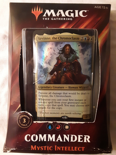 Magic the Gathering Commander Mystic Intellect FREE SHIPPING sealed ...