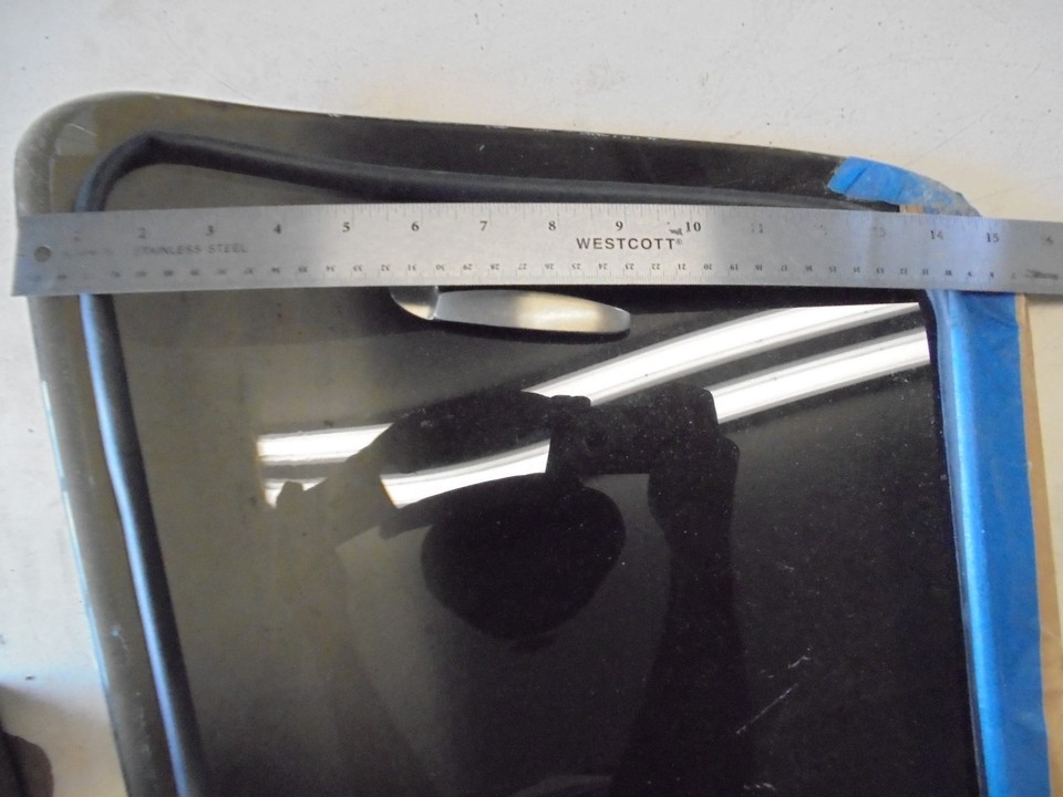 CURVED HATCH TINTED 11.5" H X 15.5"H X 28"L X 24"L | eBay